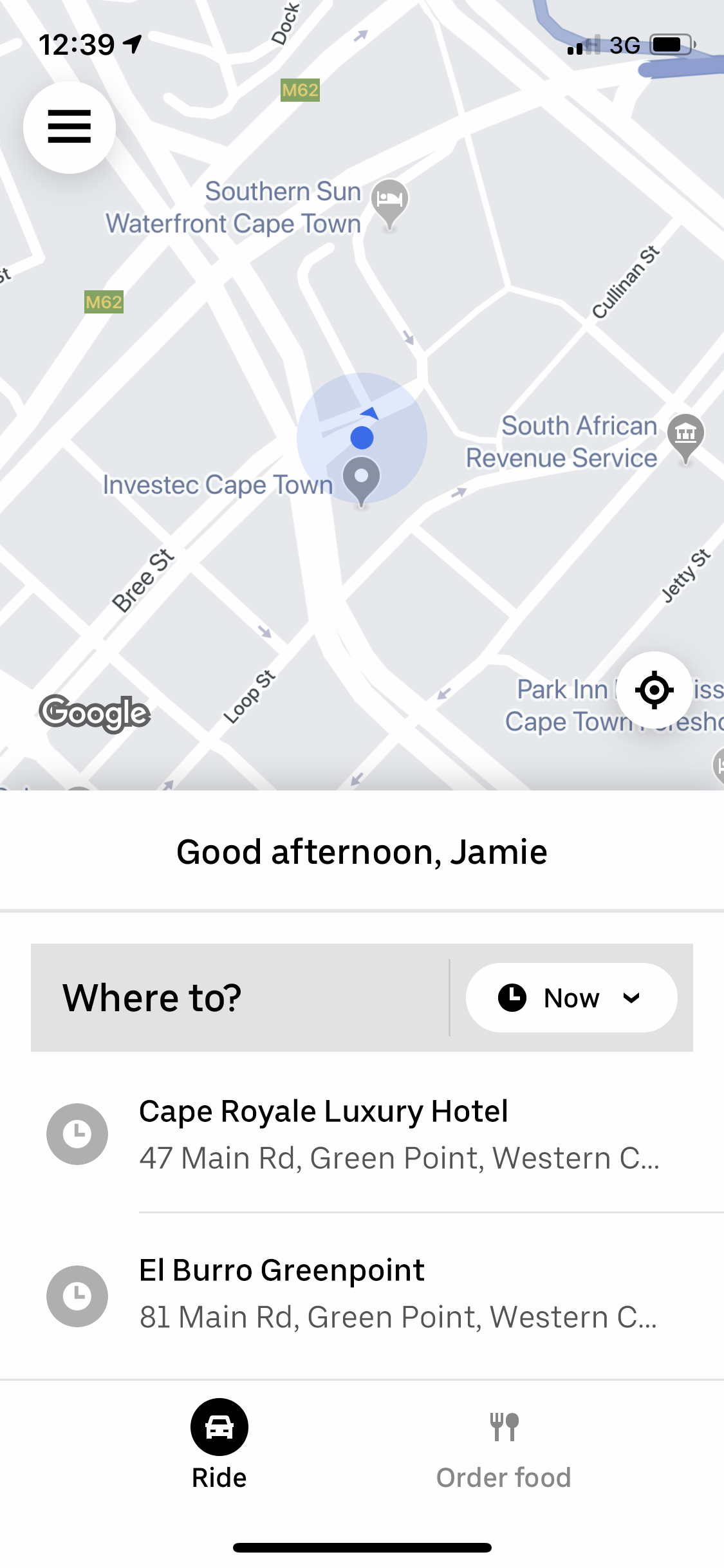 Faster, easier way to use Uber – jamieandyou – Jamie Kleyweg